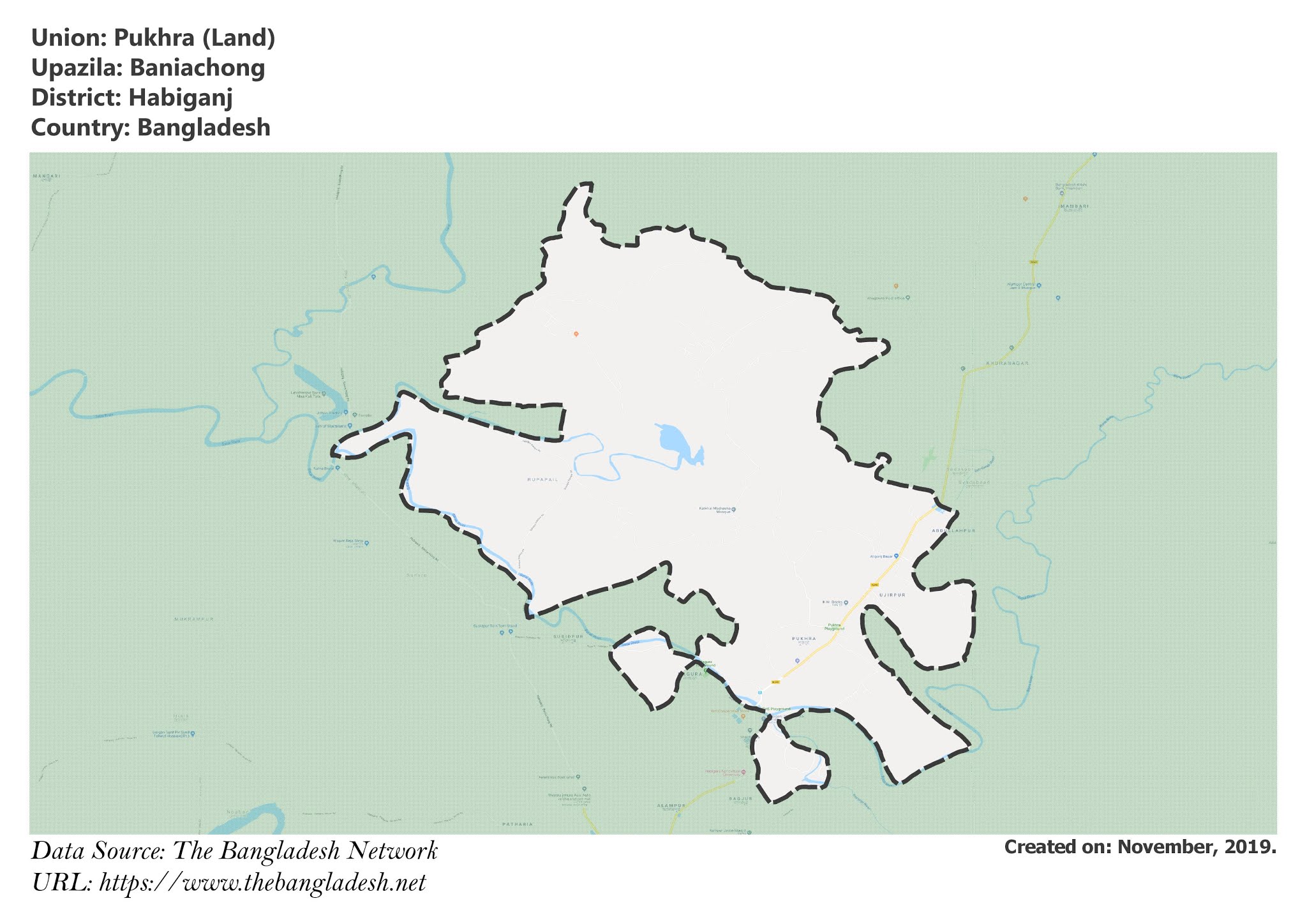 Pukhra Union, Habiganj