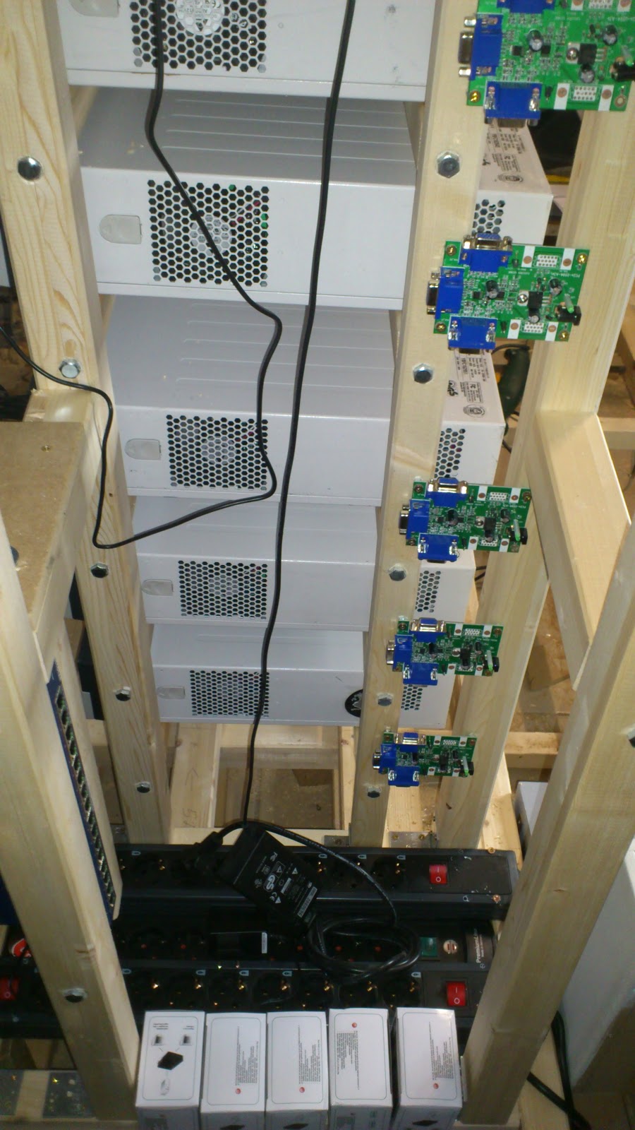 Boeing 737-800NG Fullsize Homecockpit: PC- Rack Control Monitor