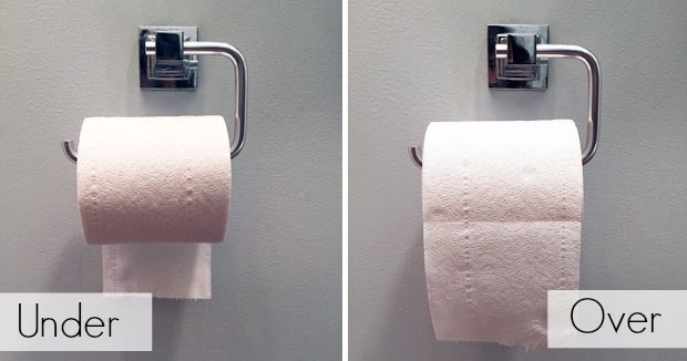 Loo Roll Psychology: How Do Hang Yours?