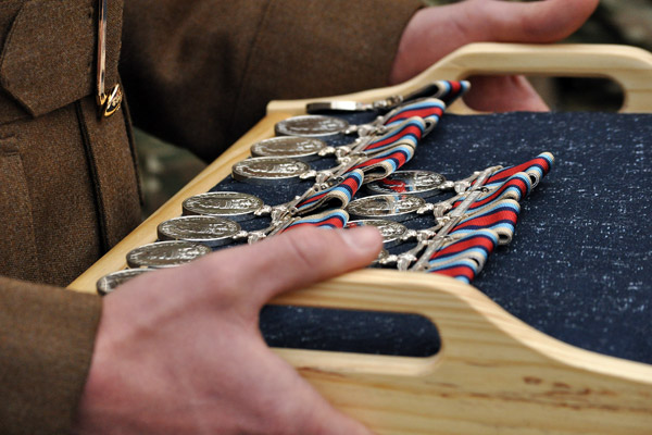 Pembrokeshire In Focus: Signals march in medal parade