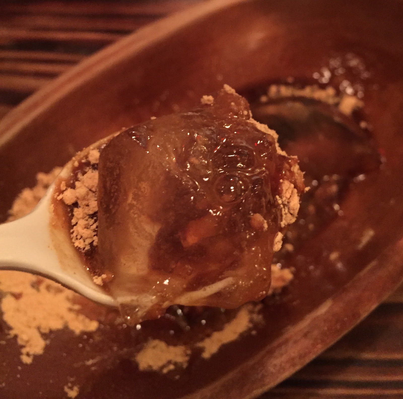 Raindrop Cake From Round K Cafe / ラウンドKカフェのレインドロップケーキ ~ I'm Made of ...