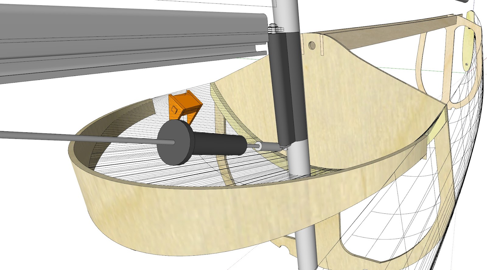 The Vickers V8 IOM 3D Model