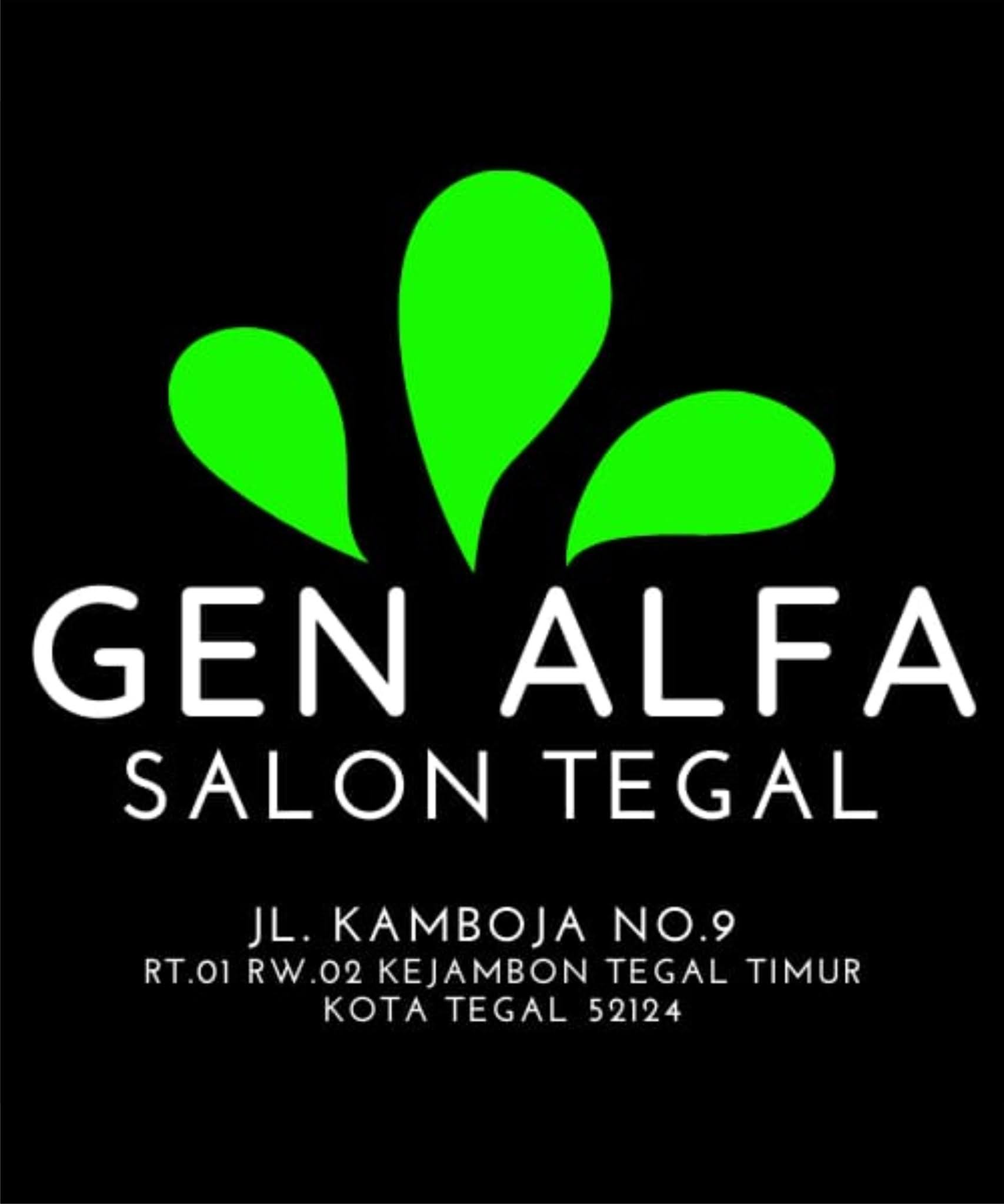 Contoh Banner Salon Kecantikan Begron Ungu - Athaya Prima