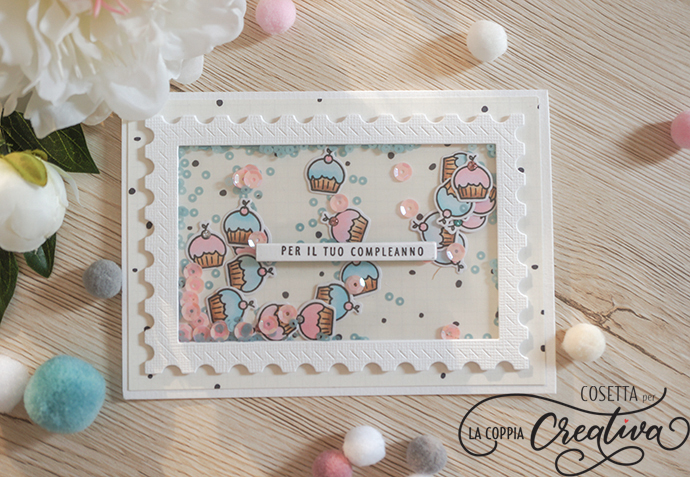 Mini Cake - Shaker Card - La Coppia Creativa