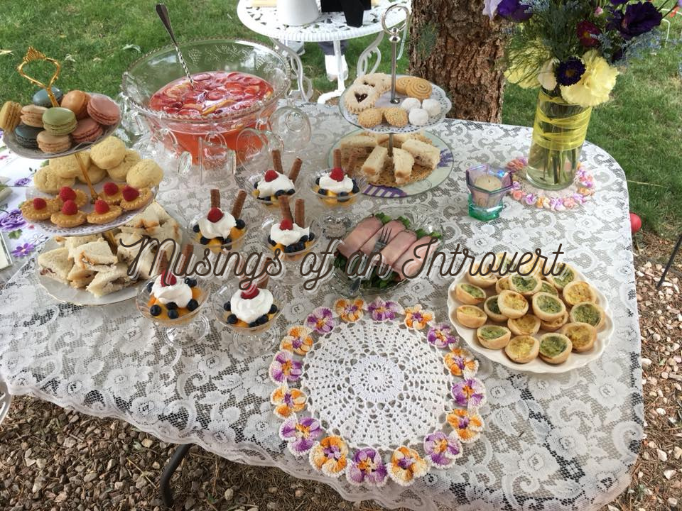 Musings of an Introvert: A Regency Garden Party Celebration