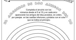 "Nuestro pequeblog": Ficha Amigos del 10