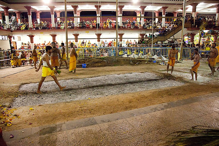 postcards from singapore: theemithi : hindu fire walking festival
