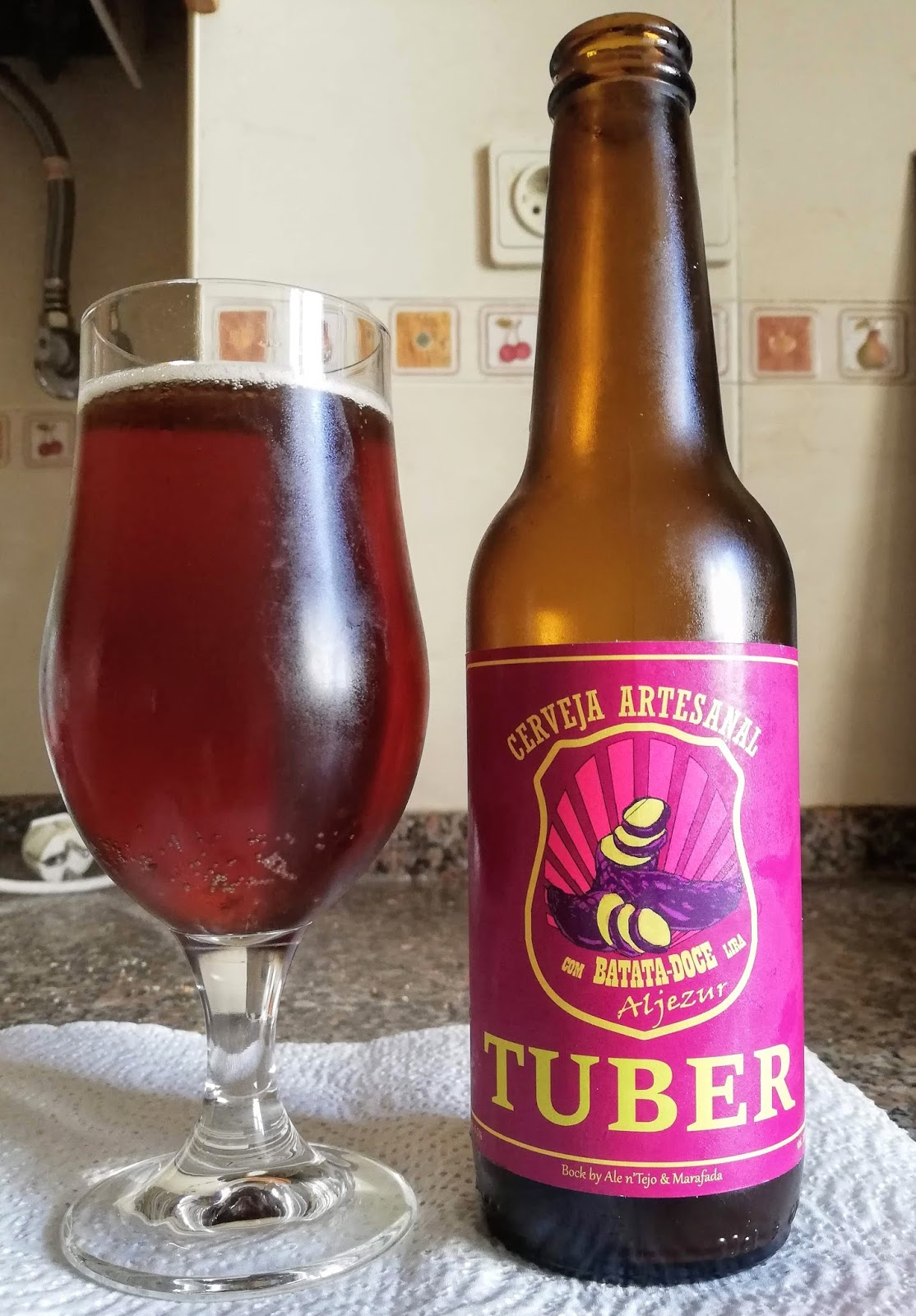 Uma Cerveja no Charco: Tuber Bock, cerveja artesanal com batata-doce de ...