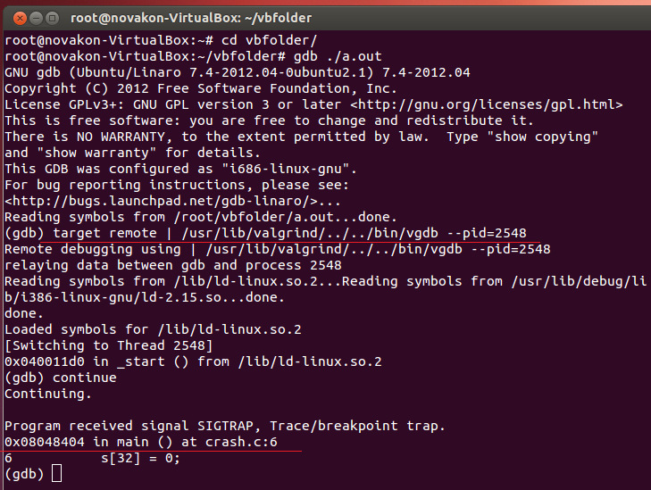 還在學: Linux 筆記: valgrind + gdb 還在學: Linux 筆記: valgrind + gdb