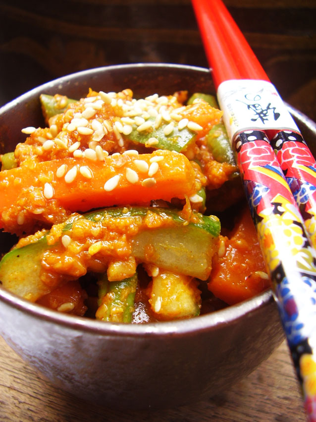 开胃的娘惹饭桌前菜——娘惹阿杂（Nyonya Acar Awak）