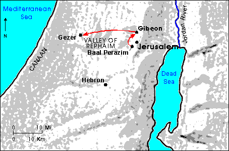 2 SAMUEL: DAVID DEFEATS THE PHILISTINES