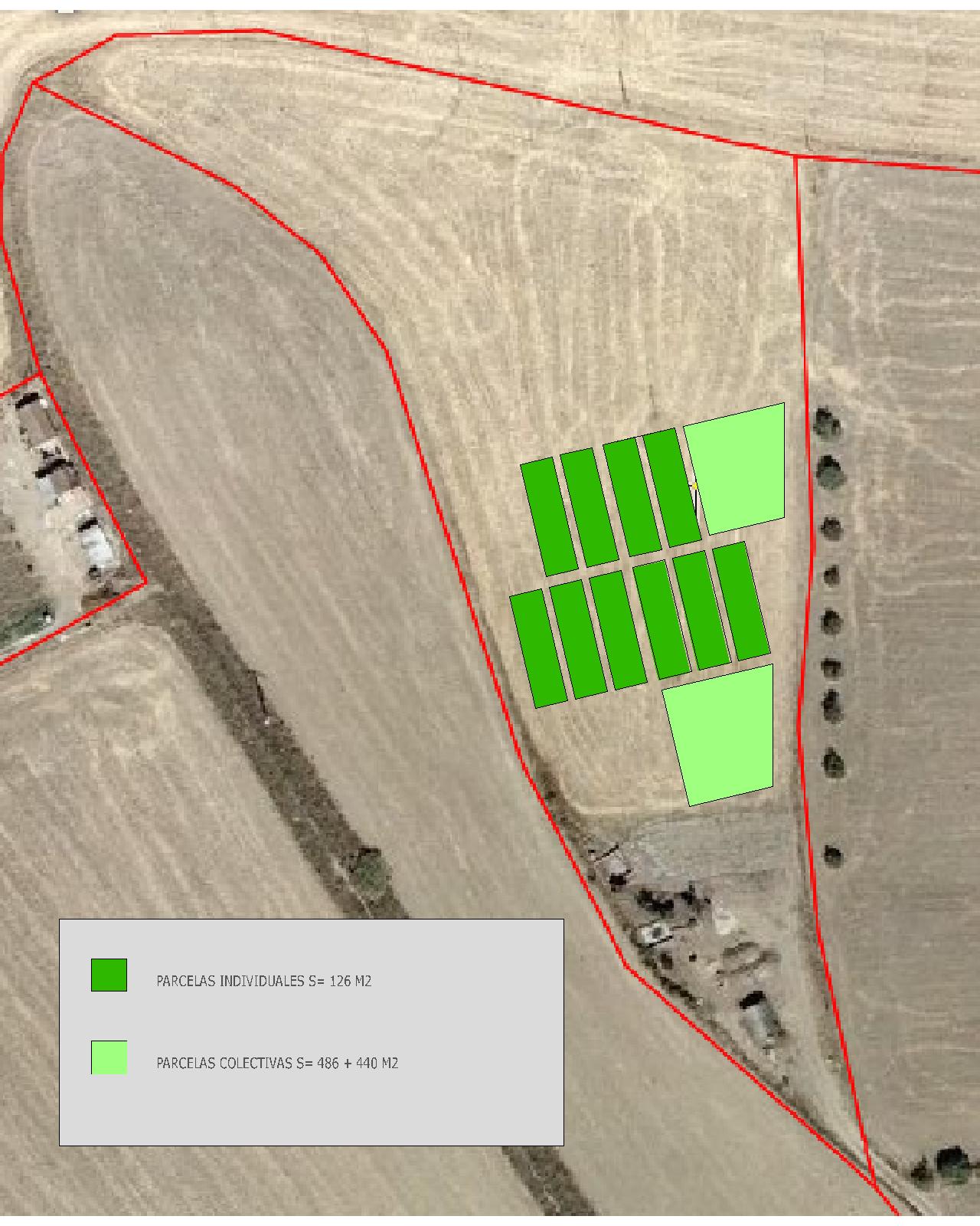 Agricultores ecológicos en Las Herencias: Parcelación