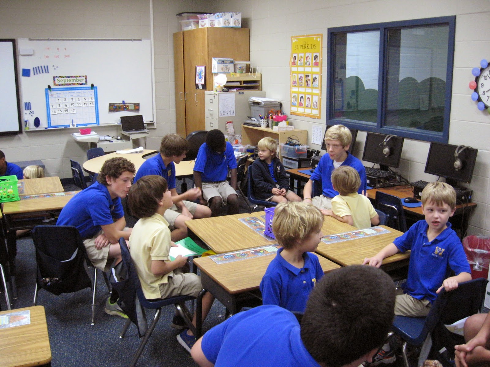 We are First Grade: We Love Our Eighth Grade Friends! One of the most ...