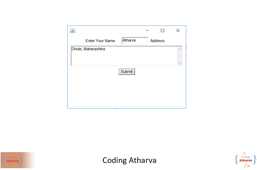 Practical 1: Write a program to Demonstrate the use of AWT Components ...