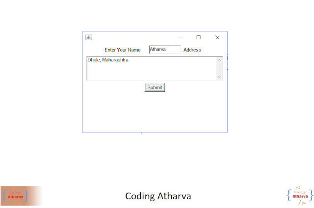 Practical 1: Write a program to Demonstrate the use of AWT Components ...