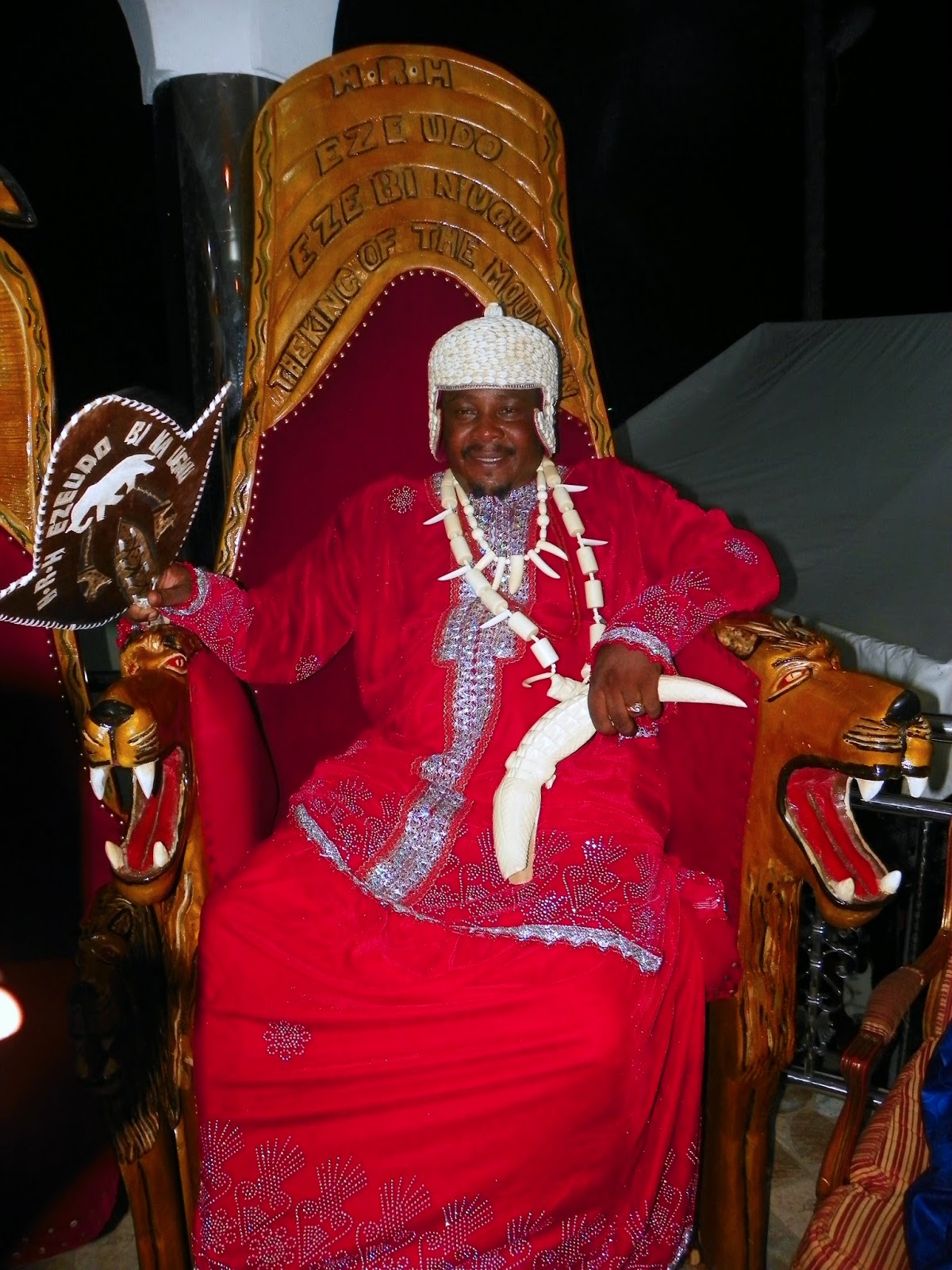 His Royal Highness Igwe Chuma Raymond Okadigbo ON His Highness Sit ...