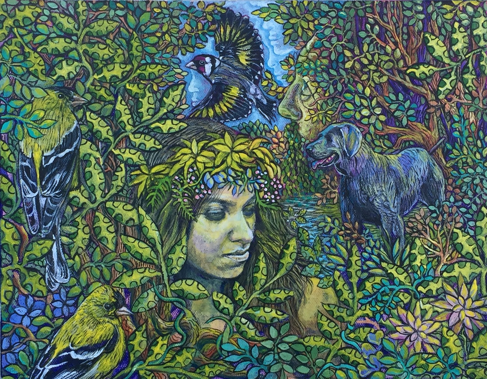 Lytle: "On The Trail" Acrylic Painting By Joe Lytle #Lytle