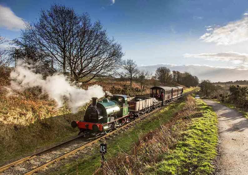 Tanfield Railway Blog: Last Sunday's Mixed Train