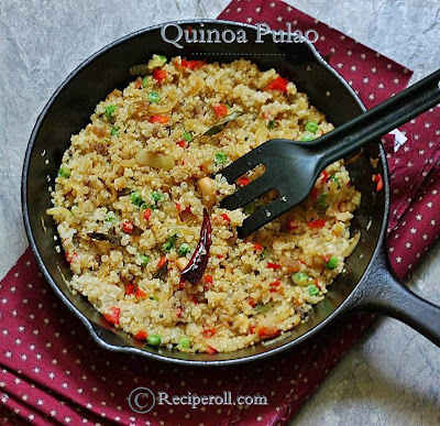Quinoa Pulao | How to cook Quinoa
