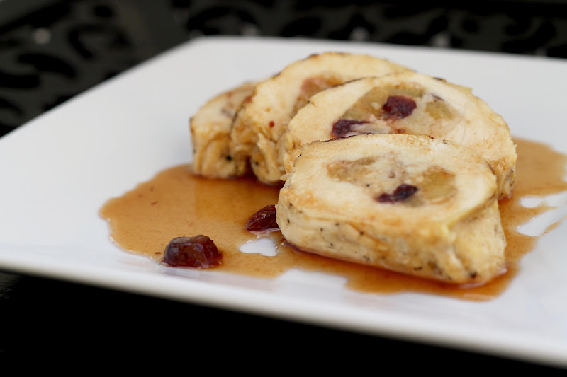 Step by Step Gourmet: Caramelized Apple Stuffed Chicken Breast with ...