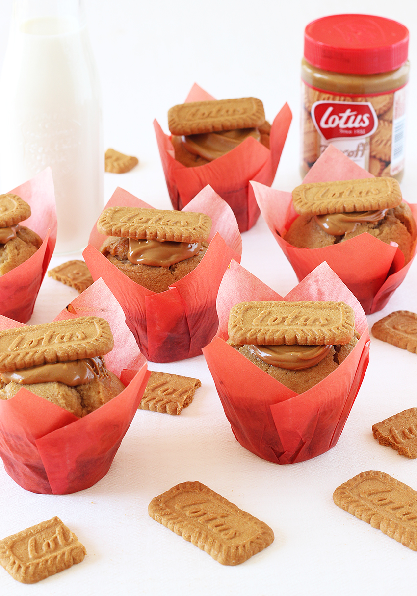 Jarita's Cookies: Muffins de Crema Lotus