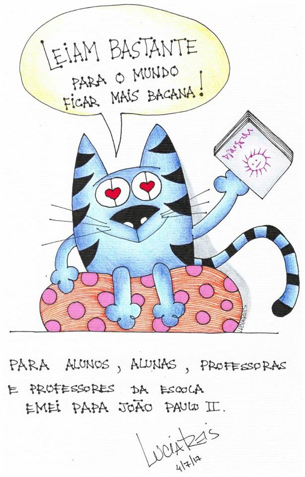 Por um mundo mais bacana: Um desenho especial para o nosso projeto!