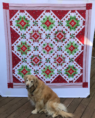 Sew'n Wild Oaks Quilting Blog: The Christmas Ribbons Flimsy