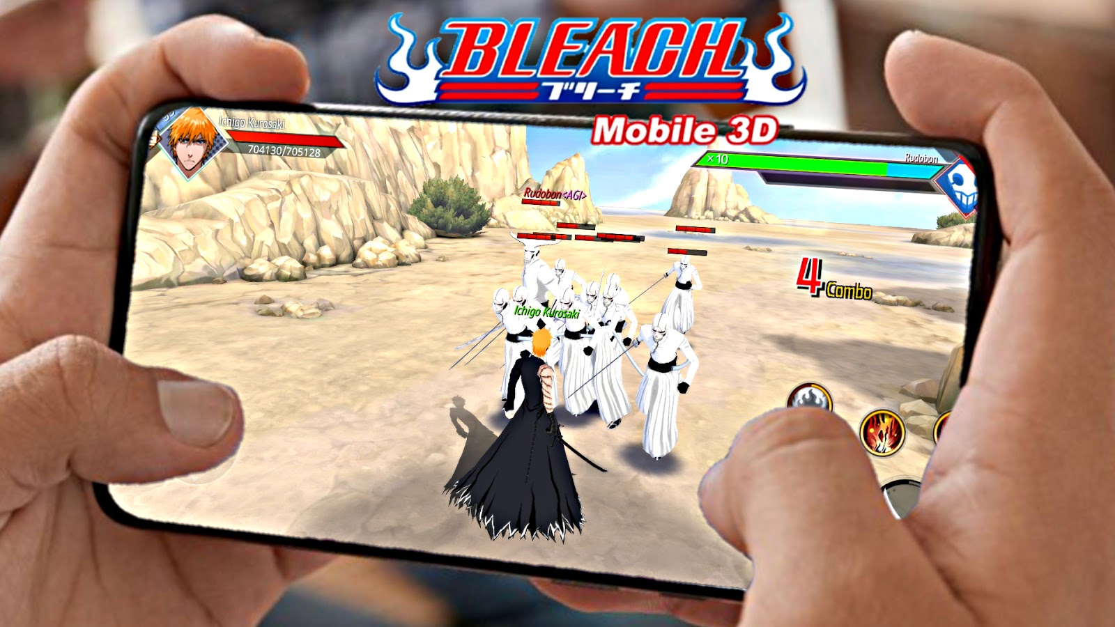 BLEACH MOBILE 3D MUNDO ABERTO OFICIAL PARA ANDROID | O MELHOR JOGO DO ...