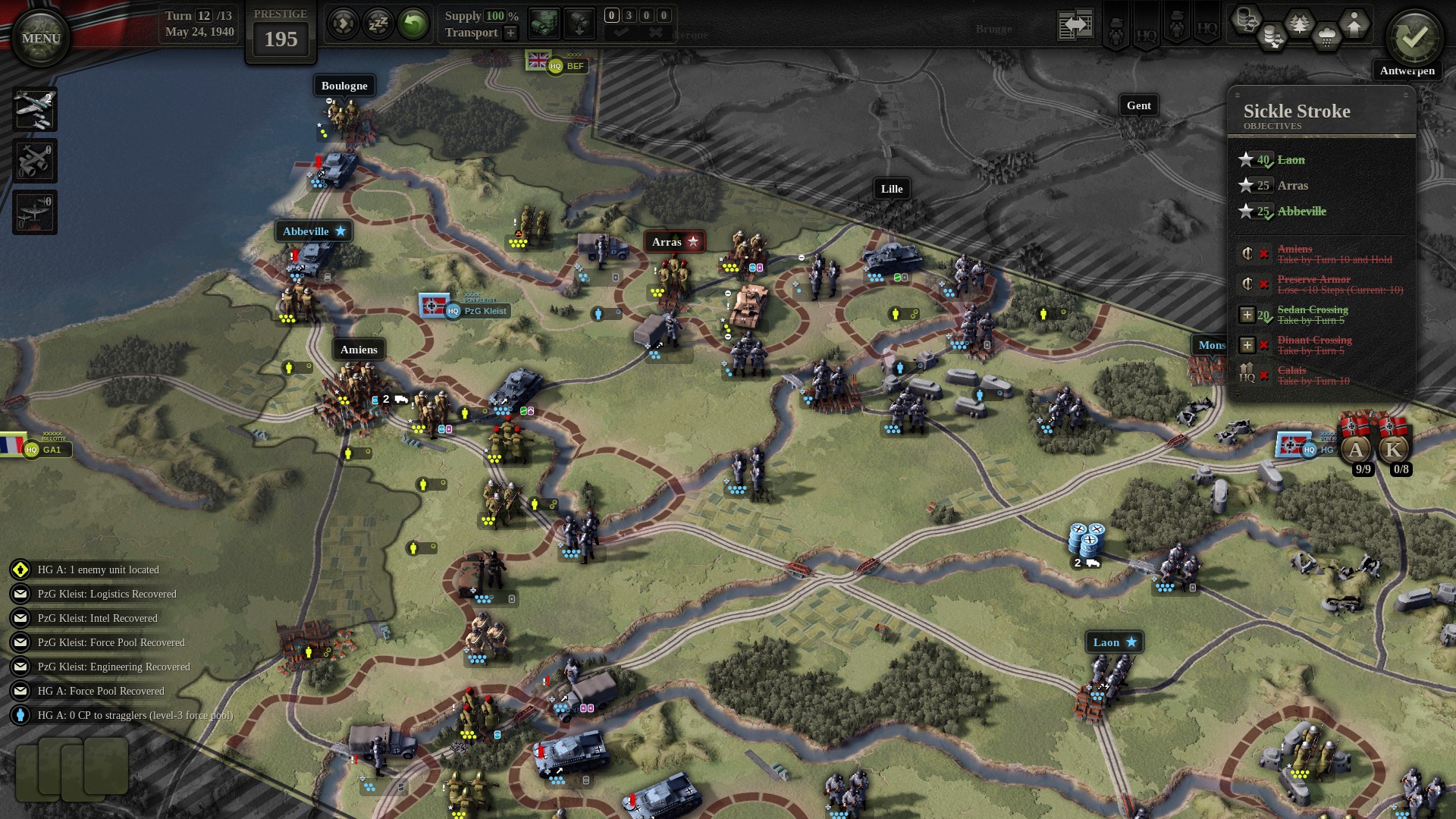 Real and Simulated Wars: Unity of Command II Teaches You Operational Art