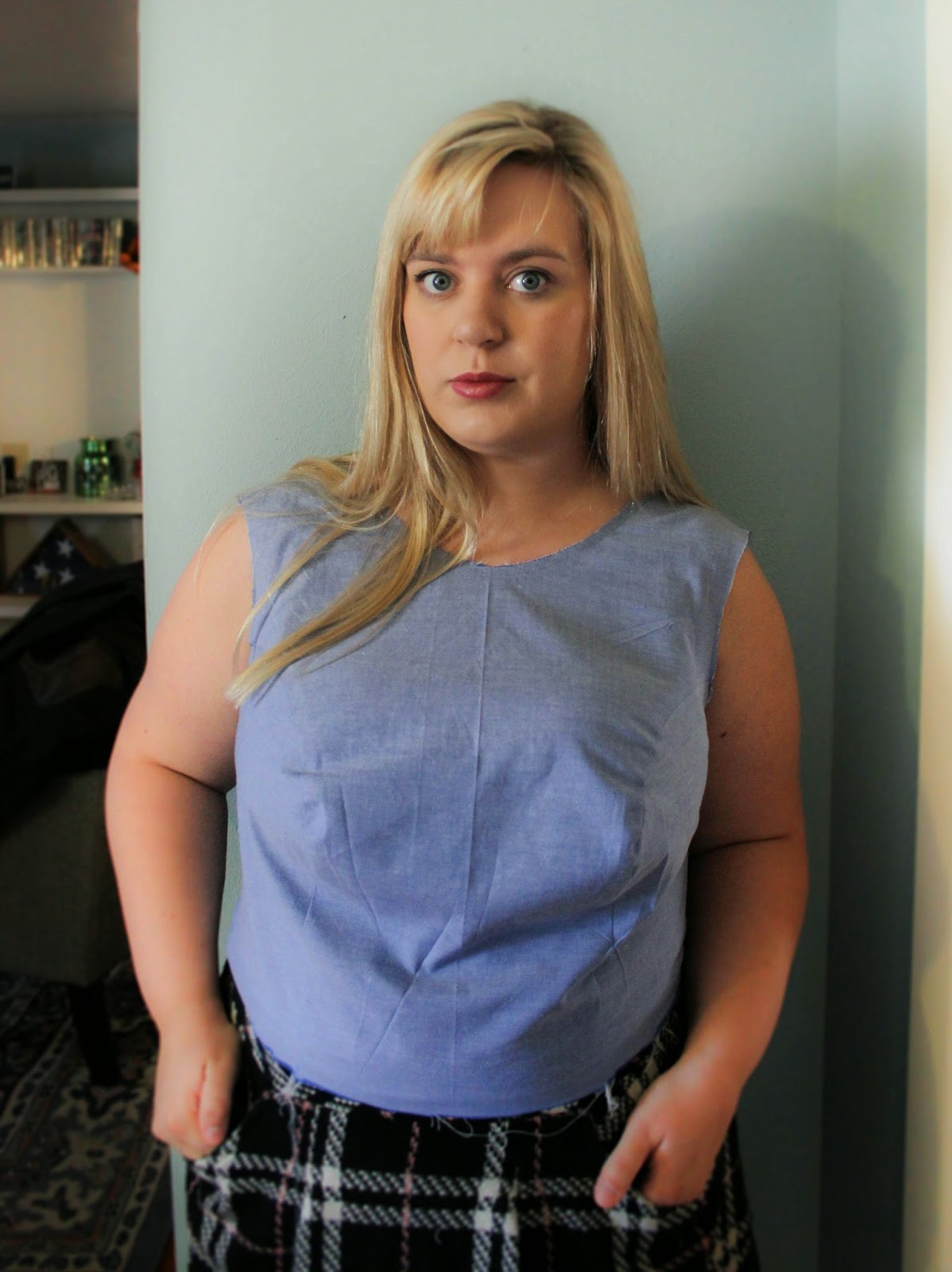 Sewing the Curve: Fitting Princess Seams for a Large Bust | Idle Fancy ...