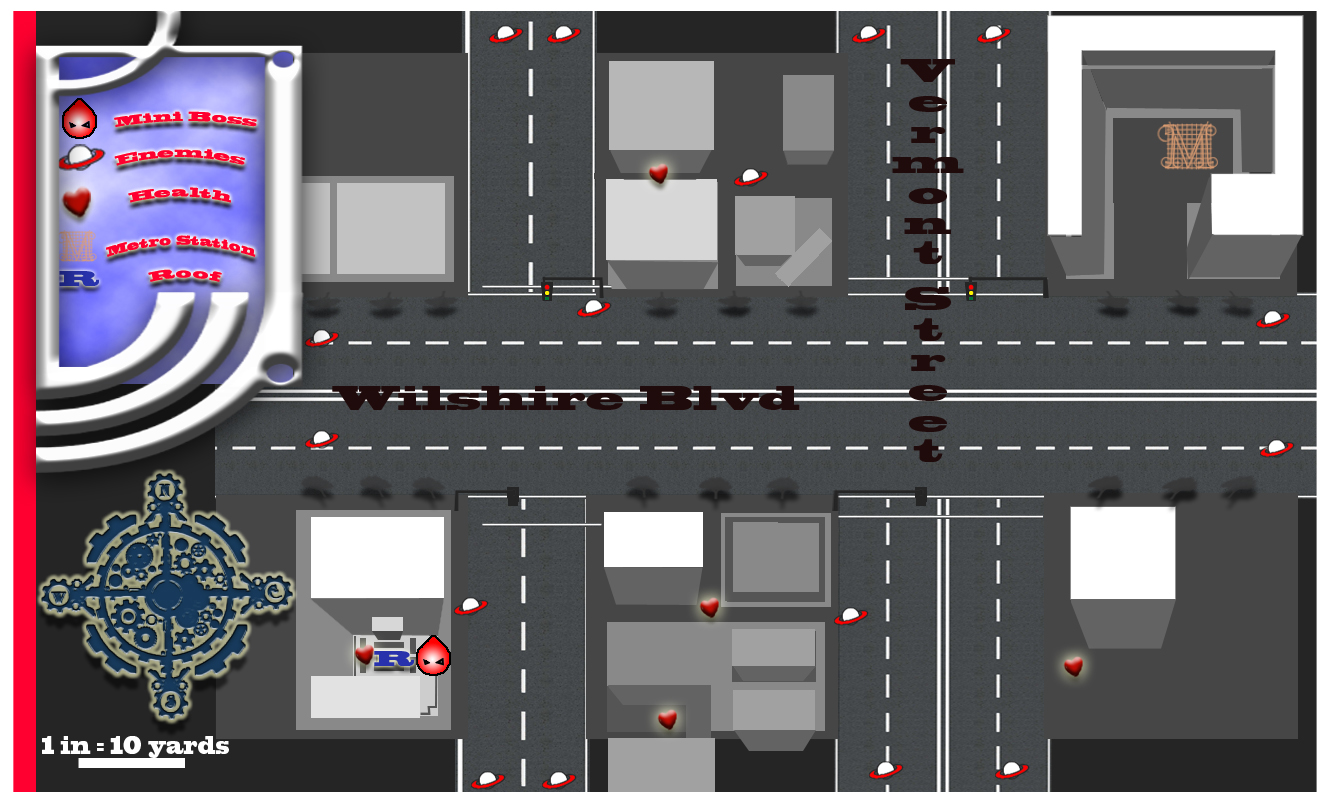 Steven Huynh: Level Map Layout