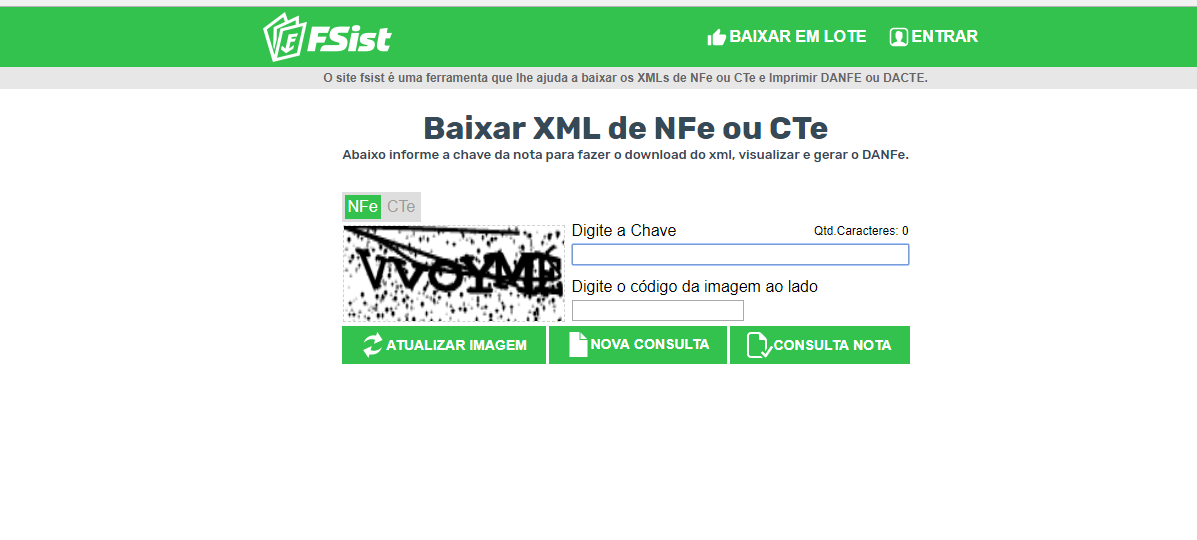 Contvirtua: Download xml Ct-e e NF-e com e sem certificado
