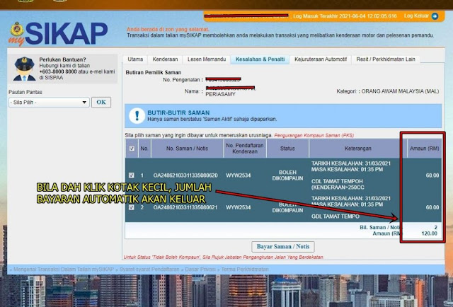 Permohonan Diskaun Saman JPJ 70% Bermula Dari 18 Ogos -16 September ...