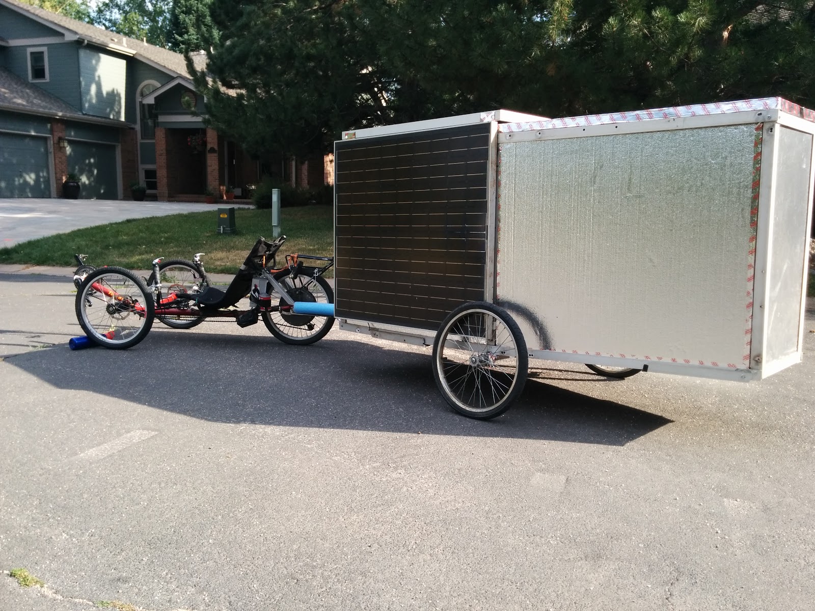 Renewable Energy: Trailer for E-trike Phase II, Solar