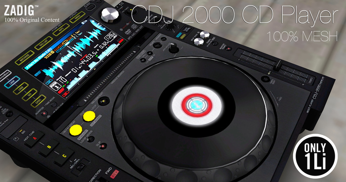 Pioneer CDJ-2000 Nexus DJ Mixer ~ Zadig™ Online