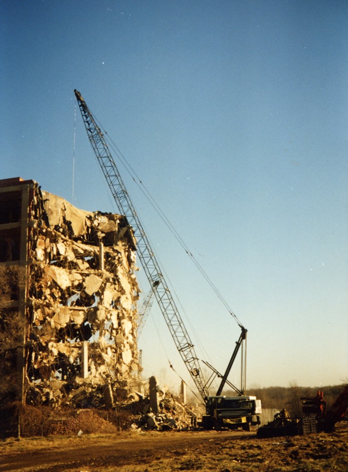 Industrial History: Demolition with wrecking balls