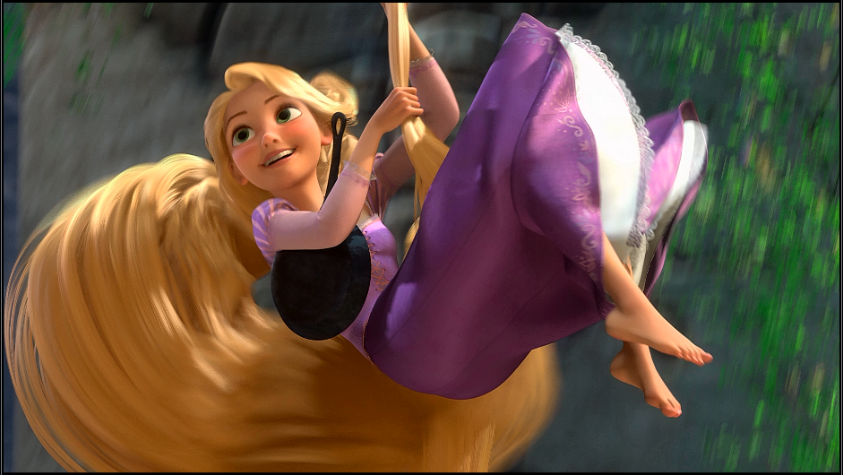 Anime Feet: Tangled (Movie): Rapunzel, Part 3 of 6