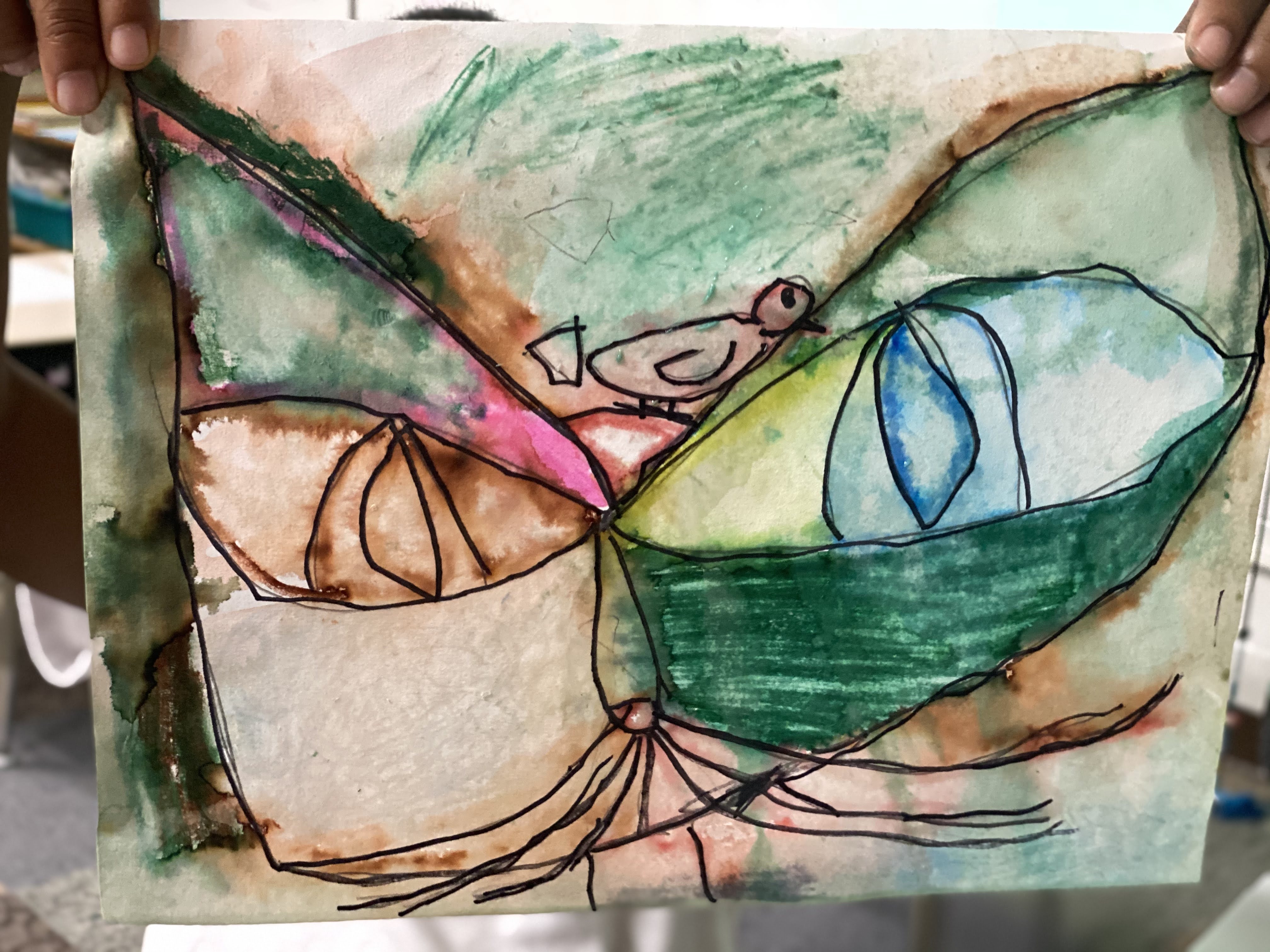 Elements of the Art Room: 1st grade Paul Klee Cat and Bird