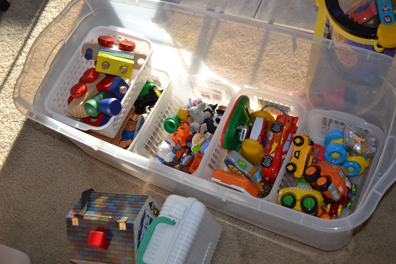 and away we go!: Rotating toys...