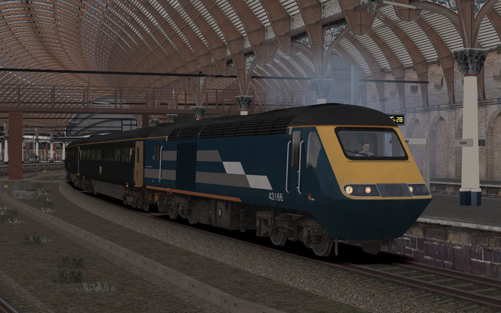 DPSimulation: 1N28 - 1650 London Kings Cross to Sunderland