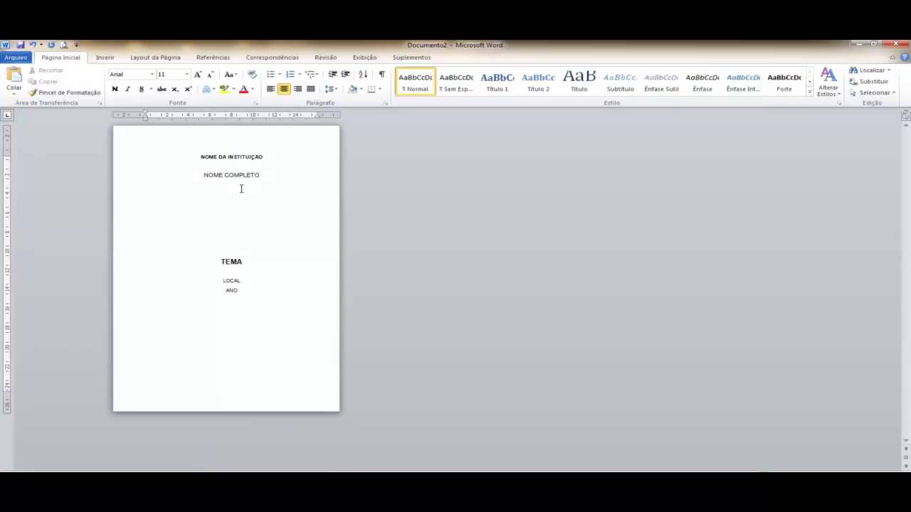 capa e contracapa abnt 2016 - wood scribd braxin