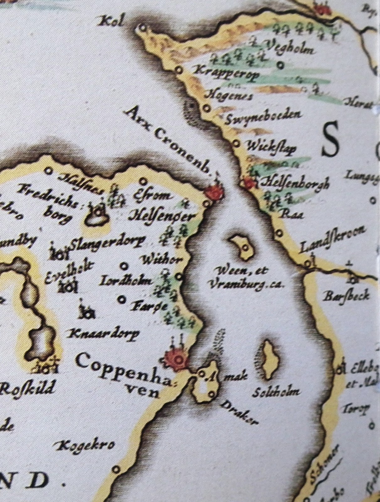 Kronborg Castle On Map