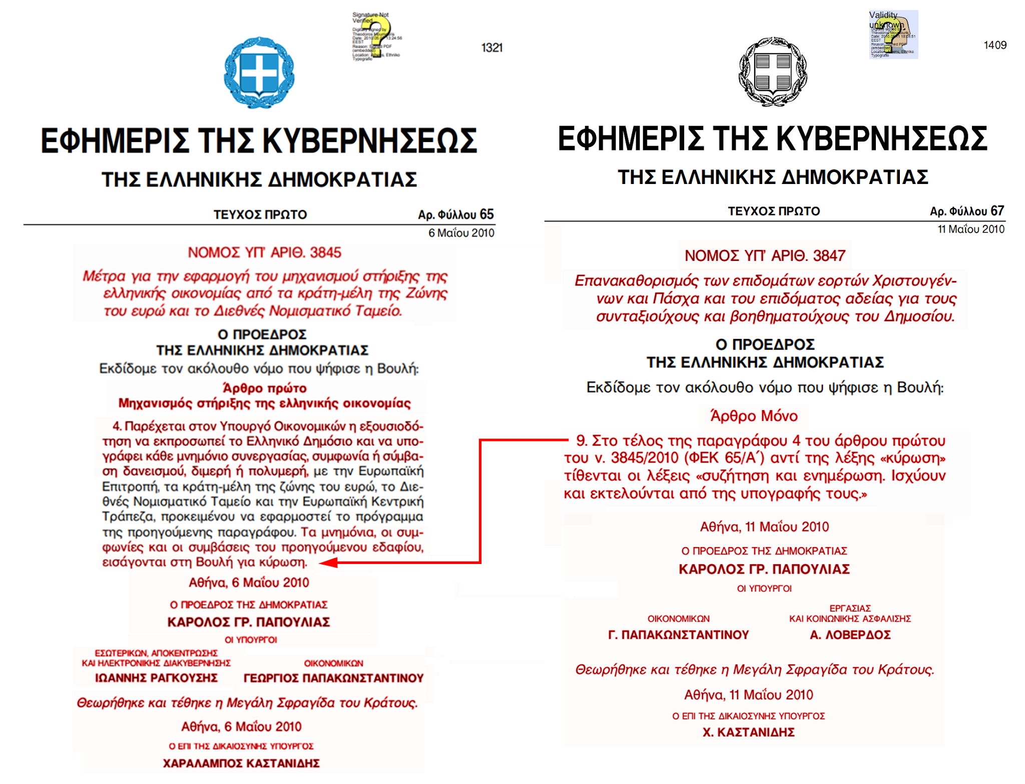 ΝΟΜΟΙ ΨΗΦΙΖΟΝΤΑΙ.... ΑΚΟΜΗ ΚΑΙ ΧΩΡΙΣ ΤΗΝ ΠΑΡΟΥΣΙΑ ΤΩΝ ΥΠΟΤΙΘΕΜΕΝΩΝ ...