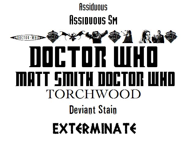 Adventures with Doctor: Free Doctor Who Fonts