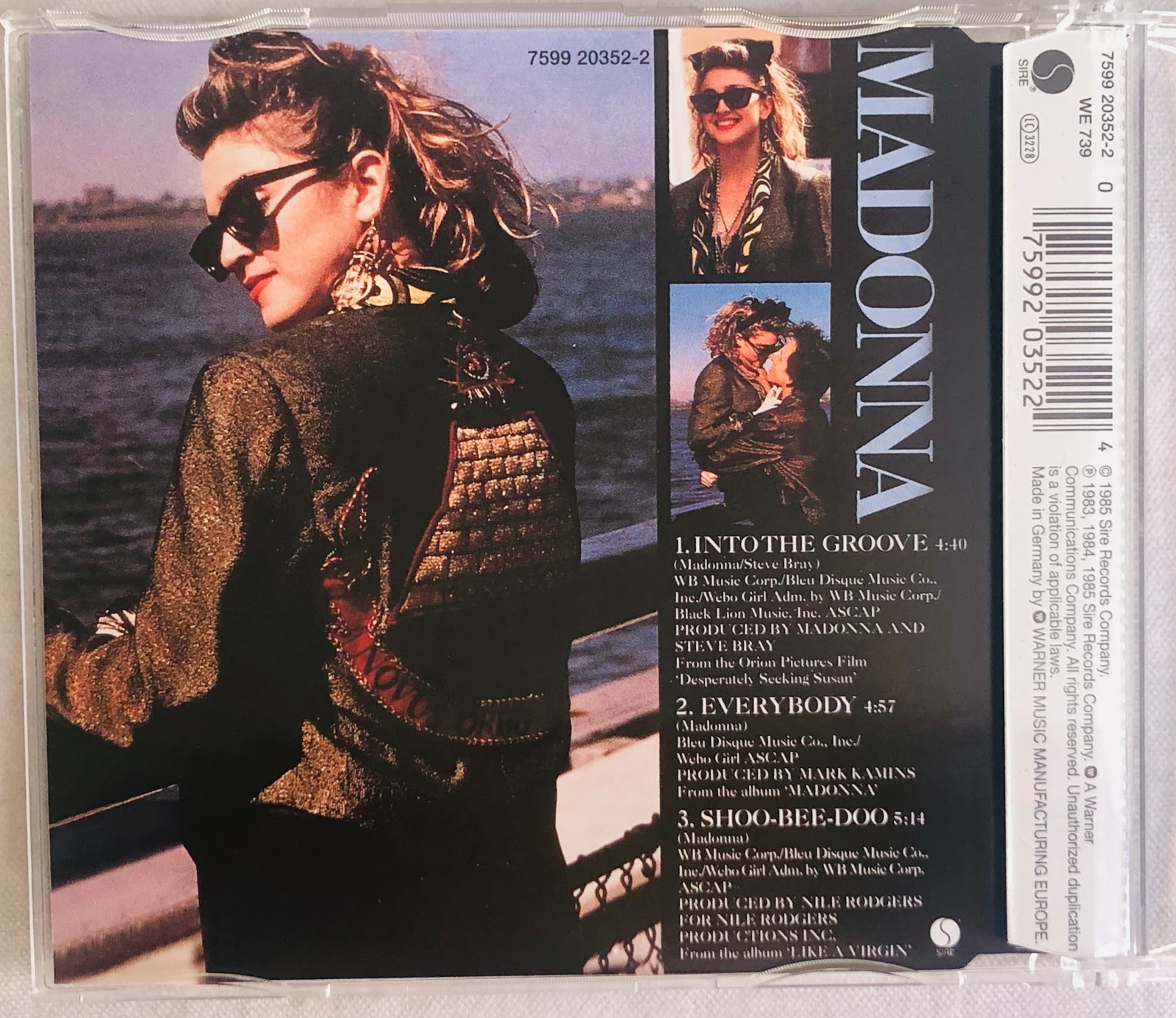 -Madonna-Colección- : Madonna - Into The Groove (CD, Single) Europe. 1995