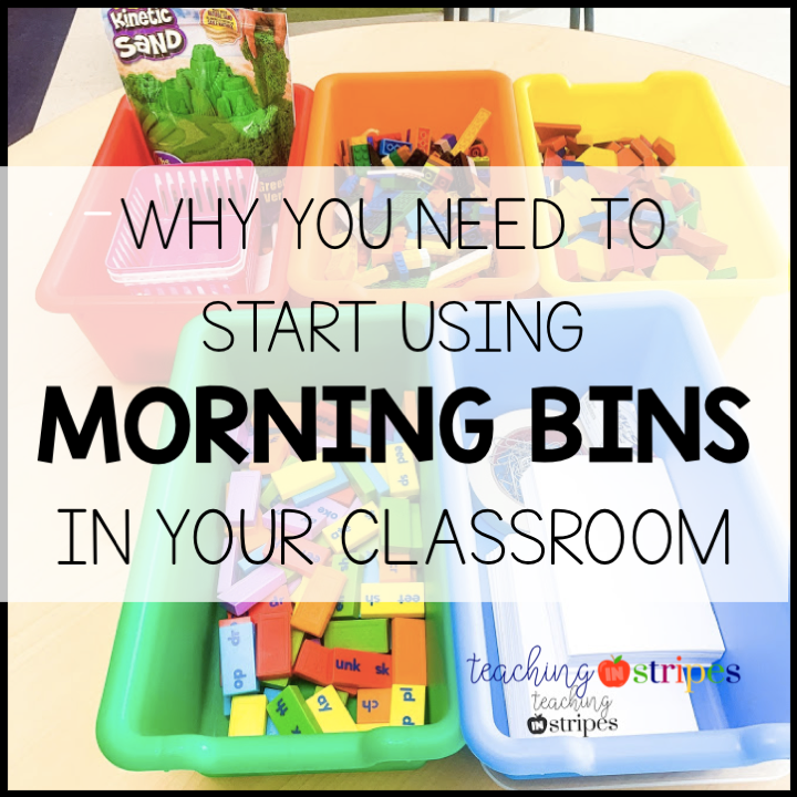 This is Why You Need to Start Using Morning Bins in Your Classroom ...