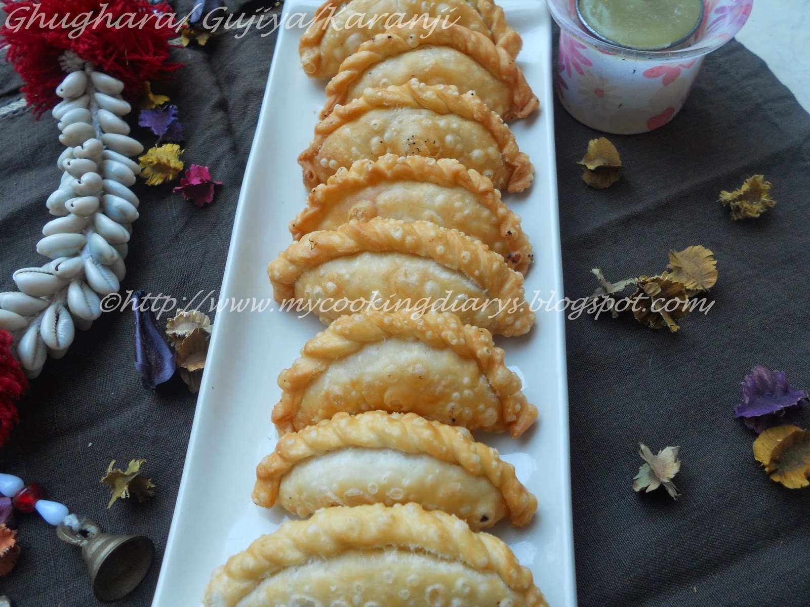 My Cooking diary : Ghughara/ Gujiya/Karanji