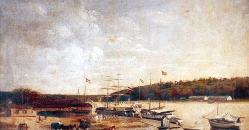 The port of Santo Domingo, by Alejandro Bonilla