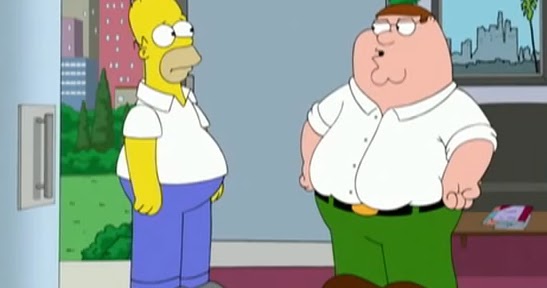 CINEMA NATION: Los Simpson y los Griffin se unirán en un capítulo especial.