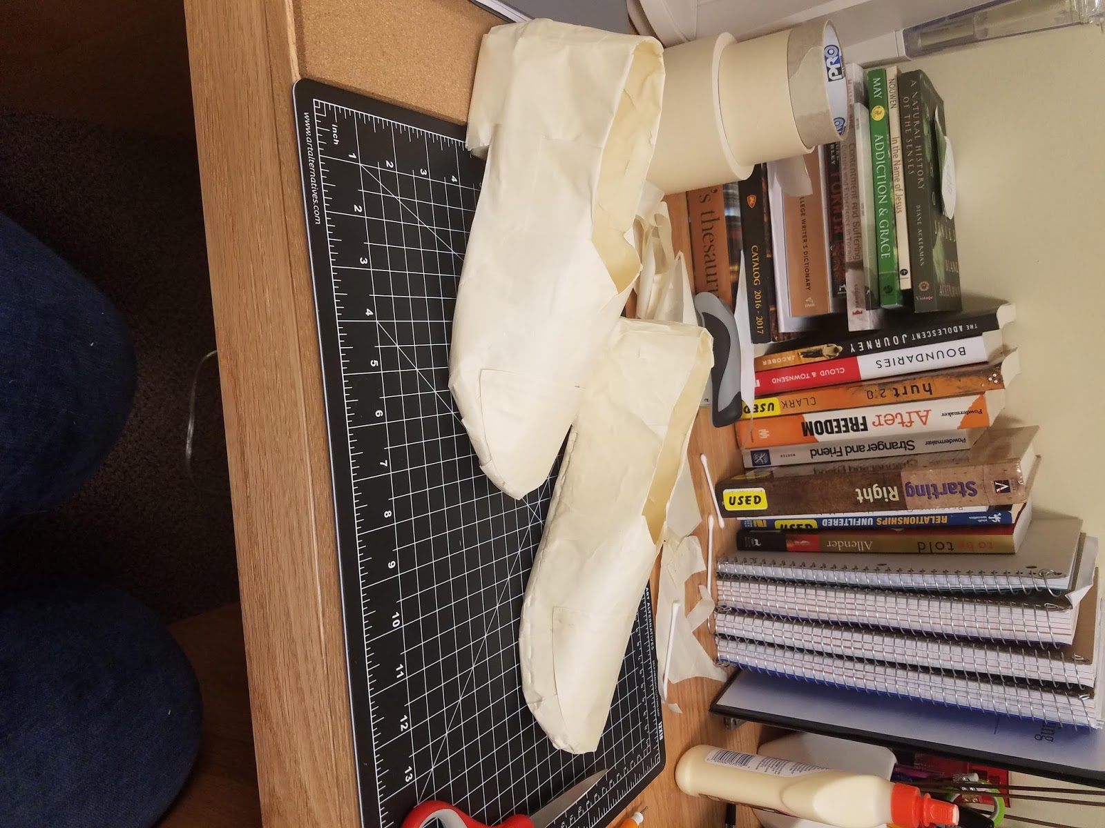 Masking Tape shoe project